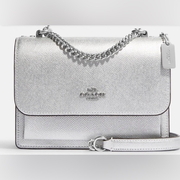 Coach | Bags | Coach Silver Shouldercrossbody Bag | Poshmark
